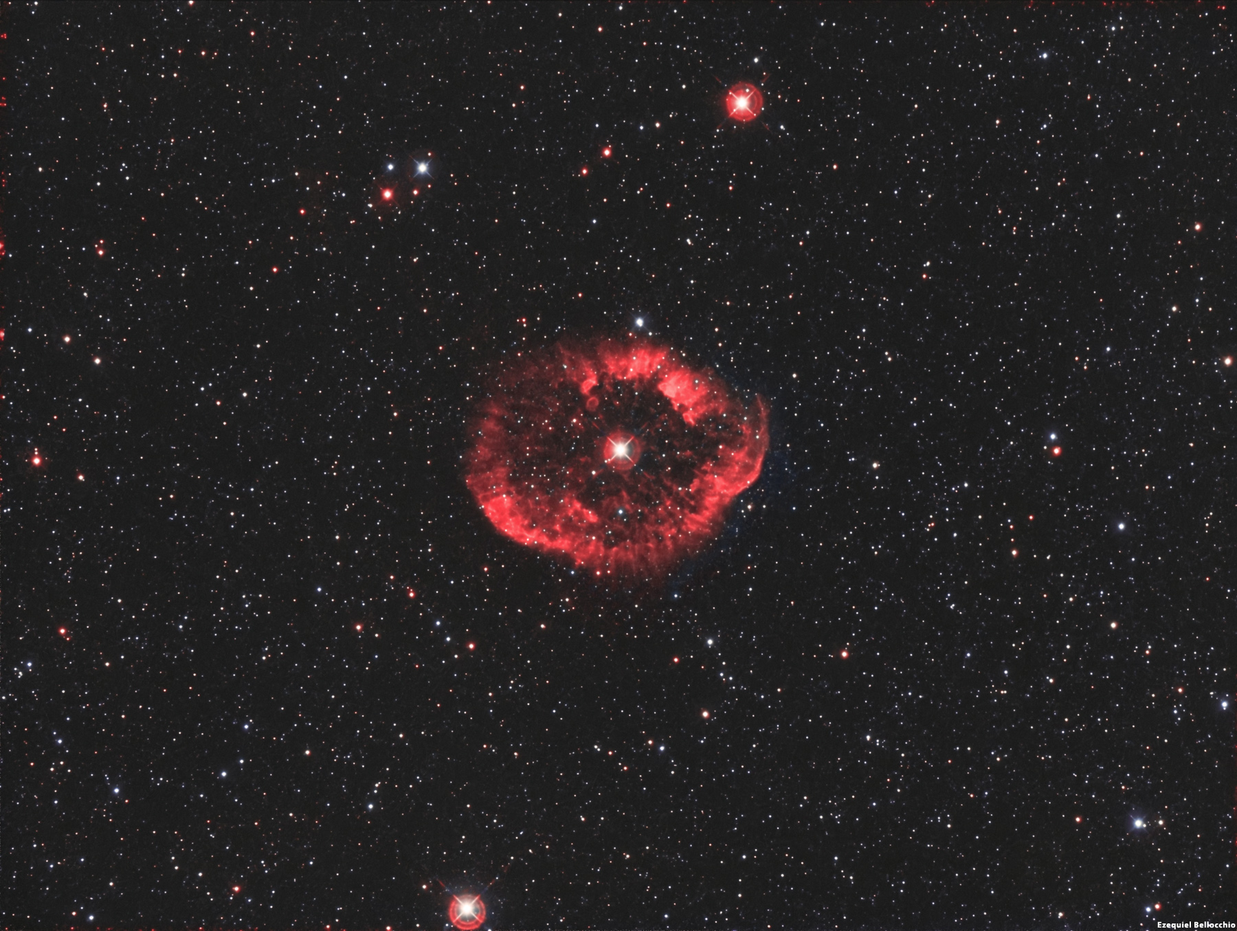 RCW 58 - AstroPilar - Astrofotografías Ezequiel Bellocchio